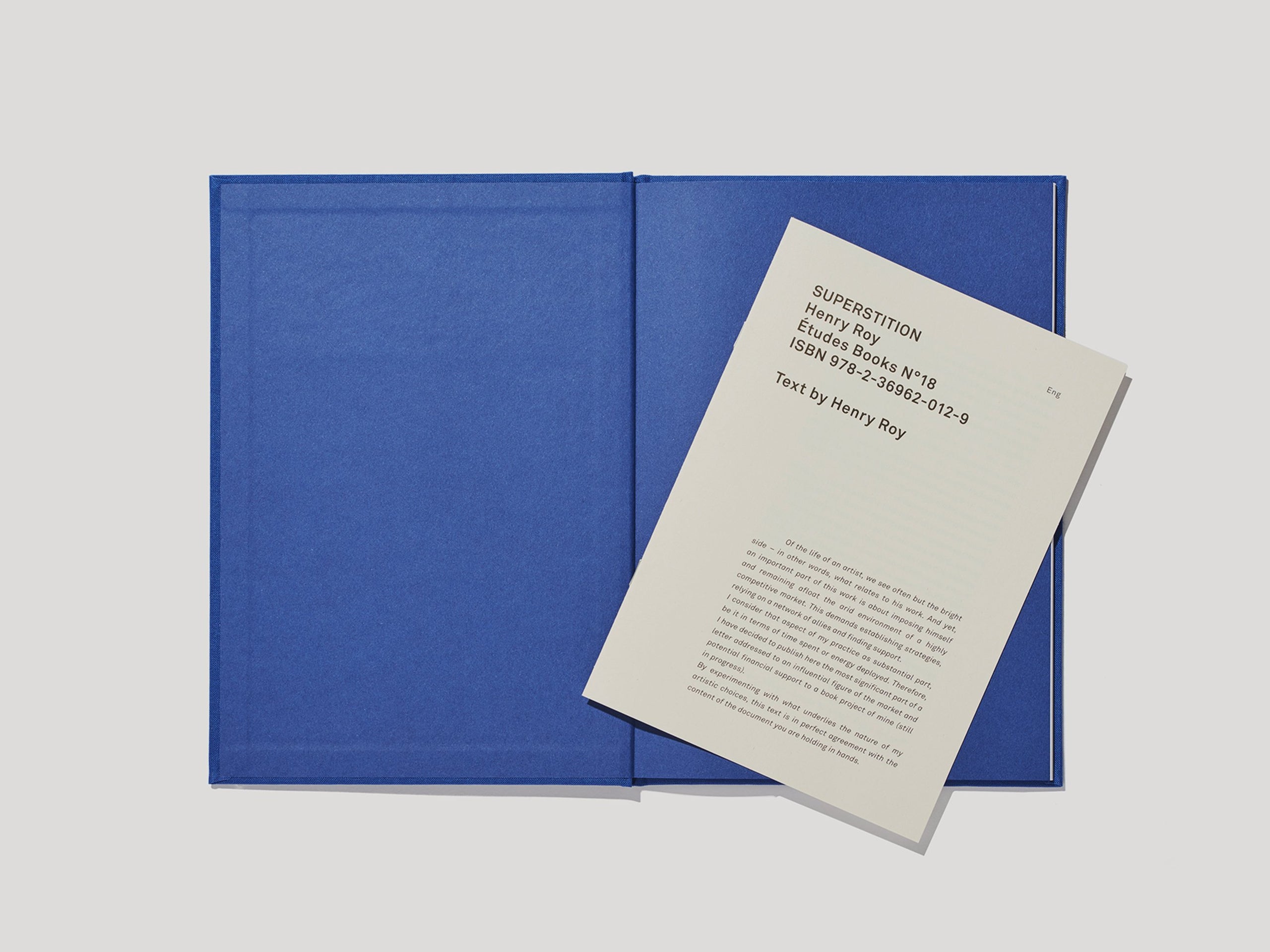 Études Studio - N°18 - Henry Roy